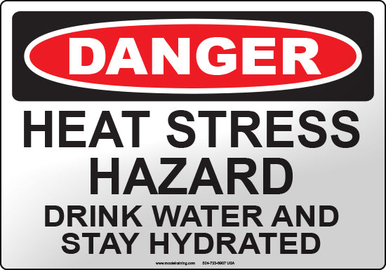 Heat Stress Hazard OSHA Signs – Tagged "OSHA Danger Signs" – Moxie Training