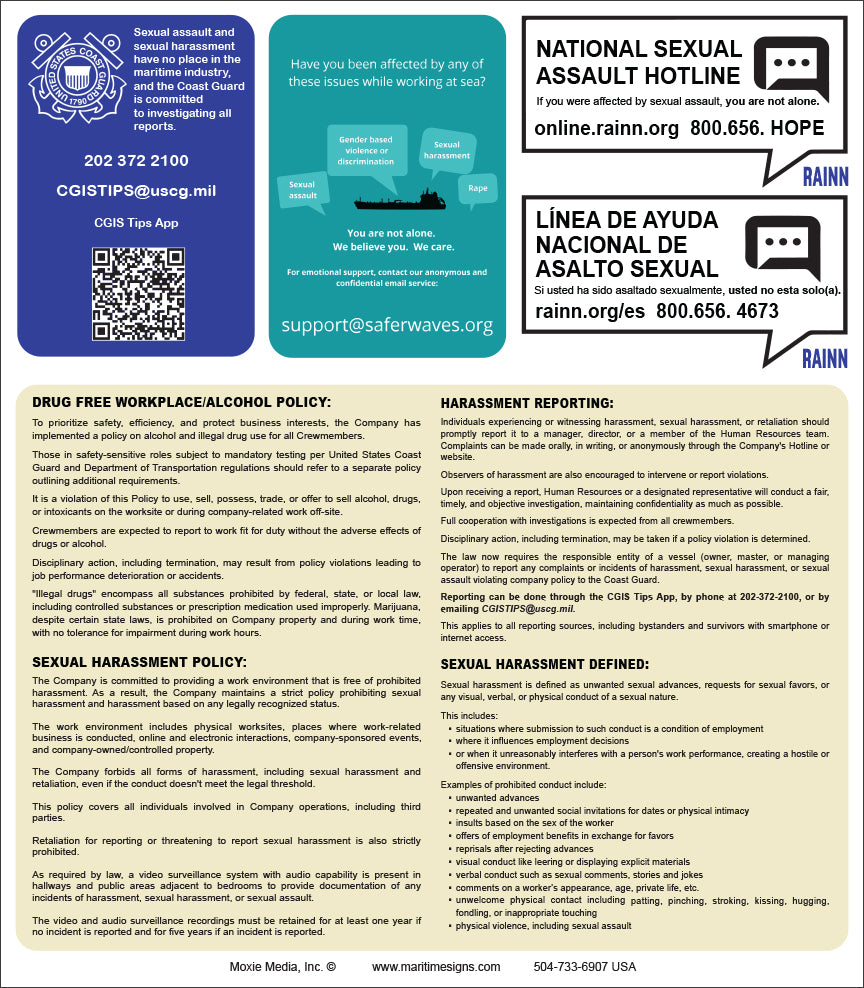 Maritime Signs – Moxie Training