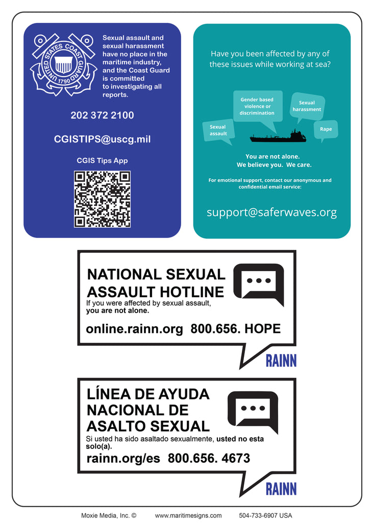 Safer Seas: Sexual Assault Reporting and Resources – Moxie Training