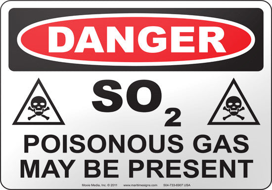 Danger: SO2 Poisonous Gas May Be Present – Moxie Training
