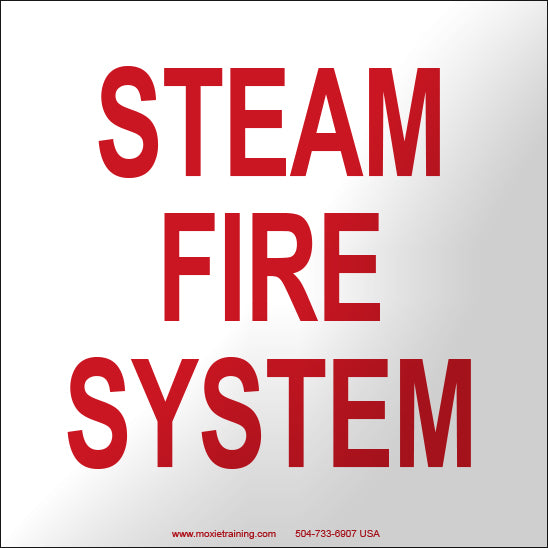Steam Fire System 10" x 10" Vinyl Sticker – Moxie Training