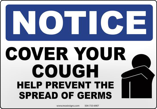 Notice: Cover Your Cough – Moxie Training