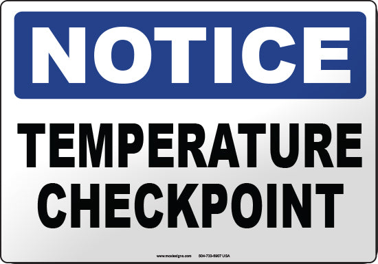 Notice: Temperature Checkpoint – Moxie Training